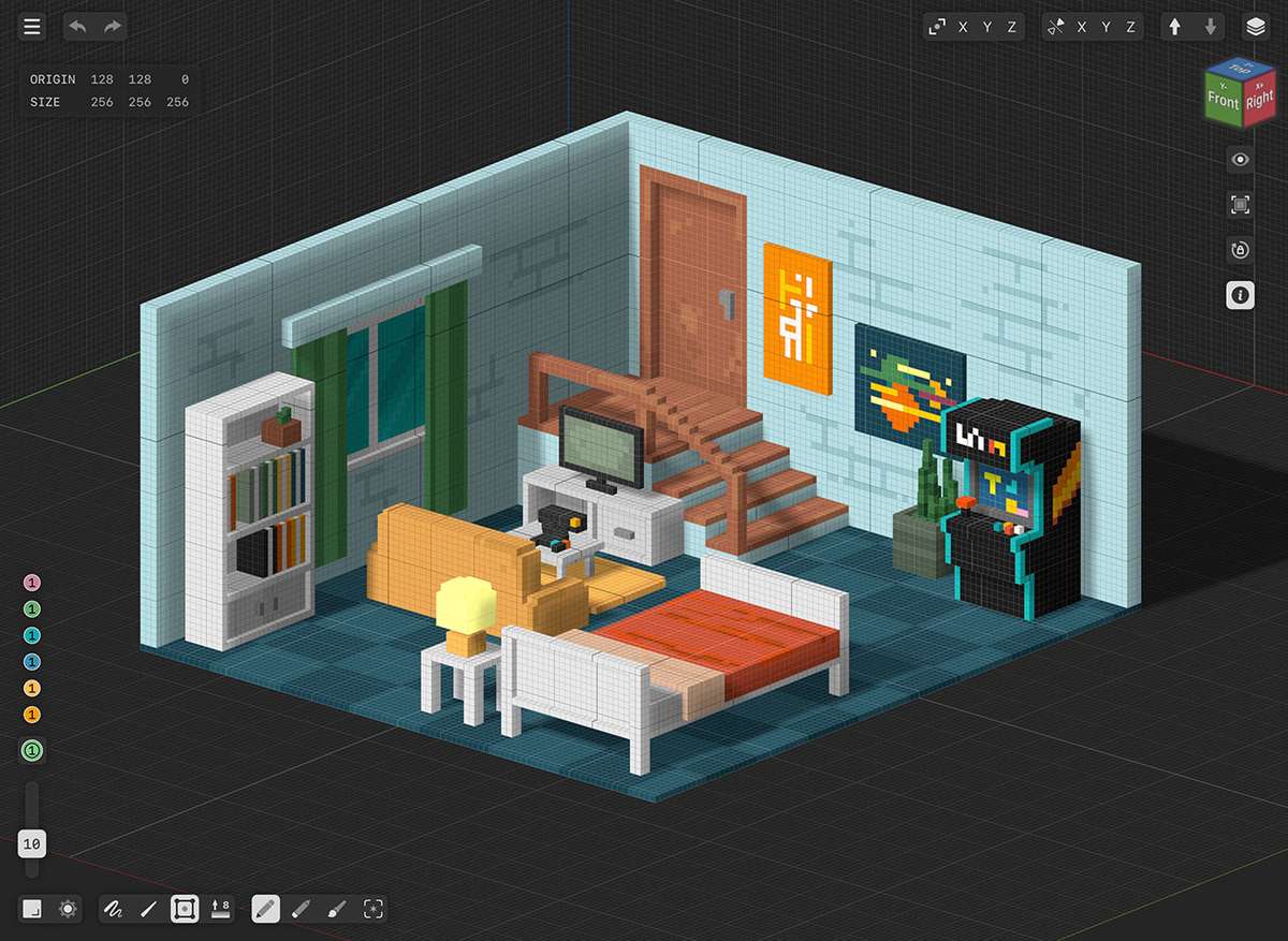 Reviewed: voxel drawing apps for iPad (all of them!) - Tall Tales, Short Stories & Modest Musings